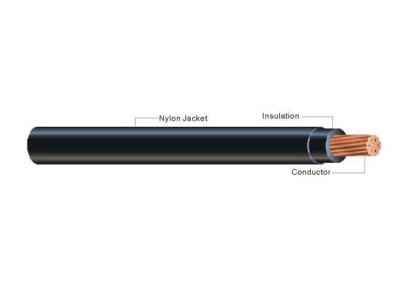 Cina Cavo di nylon di corrente elettrica dell'isolamento del trefolo/PVC della guaina THHN in vendita