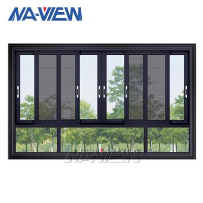 China Chinesischer Hersteller Latest Custom Style Soems kleines minimales gleitendes Glas Windows zu verkaufen