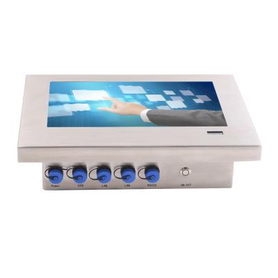 China Industrial 10.1 Stainless Steel Panel PC With HDMI Port And 800 X 400mm VESA Mount for sale