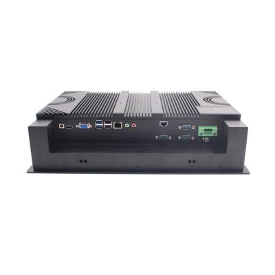 중국 팬리스 산업용 터치 패널 PC 1000nits 24V 원활한 견고한 판매용