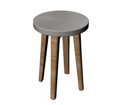 Cina Mobilia concreta moderna semplice/panchetto decorativo del cemento per all'aperto, dell'interno in vendita