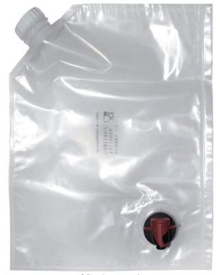 Kit Plastic Liquor Pouches Flask reutilizable, botella de agua de consumición Kit Travelling Flask del frasco, 230 ml, 420 ml y 1000 ml