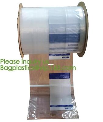 China Pre-Opened Bags For Automated Packaging Equipment,LLDPE plastic pre perforated Preopened polybag auto Bag on a Roll for sale