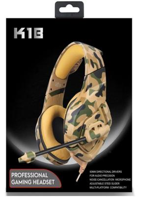 Cina Black Active Noise Cancelling Gaming Headset With 20 Ohm Impedance USB 3.5mm Jack in vendita