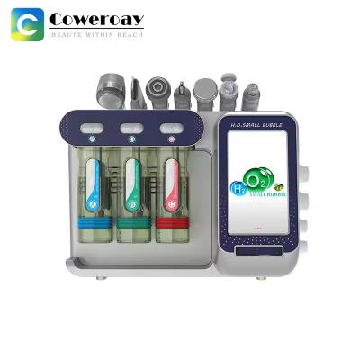 China Ce Goedgekeurde Hydra Oxygen Jet Hydro Microdermabrasion Aqua Peeling Apparatuur Te koop