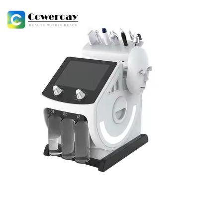 China Hydra Hydrodermabrasie Estetica Gezichtsbehandeling Diep reinigingsmachine Te koop