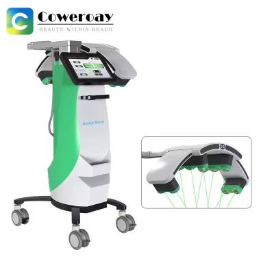 China 532Nm verbrand vet spierverlies smaragd machine voor 360 roterende afslanking Te koop