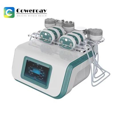 China 8 in 1 Ultrasone Cavitatie Lipolaser RF Slimming Machine voor Body Sculpting Te koop