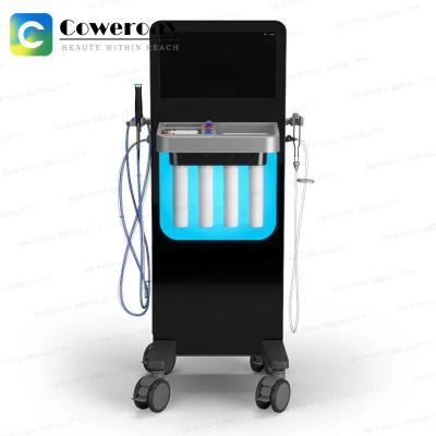 China Hydra Peel Dermabrasie Gezichtsreiniging Schoonheidsmachine Jet Peel Hydra Machine Te koop