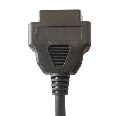 Chine Connecteur femelle J1962 du câble ouvert OBD2 d'extension de 16 bornes pour ouvrir la prise à vendre