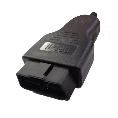 중국 자동차 OBD2 16Pin 바가지는 숫놈 커넥터 플러그 어댑터 광 2 안정 소자 배선 어댑터 샐을 수용하여 형성했습니다 판매용
