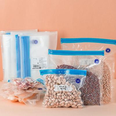 China Wholesale disposable in stock 30X34 space vacuum sealed bag for clothes /food/FRUIT en venta