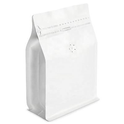 China Safety Custom Printing Snack Storage Coffee Bean Packaging Bags With Air Valve en venta