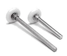 Cina Breve/lunghezza di nylon lunga dei rulli di porta del garage 119mm 193mm in vendita