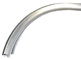 Cina Pista orizzontale 380mm della porta del garage con materiale d'acciaio galvanizzato in vendita
