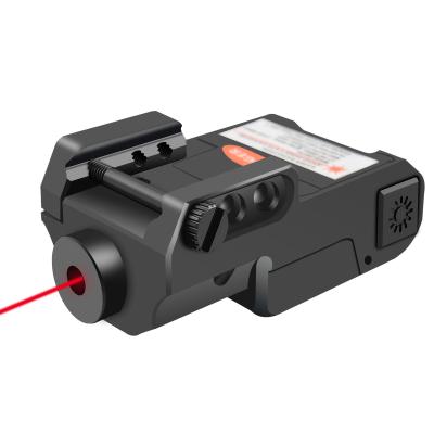 Cina Ferrovia rossa potente di vista 650nm 20mm Picatinny del laser della pistola/fucile da caccia della mano in vendita