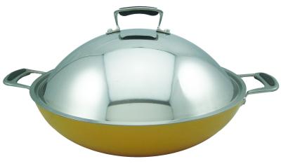 China WOK ANTIADHERENTE ESMALTADO PORCELANA en venta
