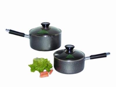 China CACEROLA CUBIERTA ANTIADHERENTE PINTADA ALUMINIO DE LA SALSA en venta