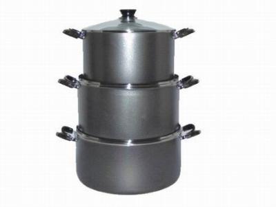 China El ALUMINIO PINTÓ el SISTEMA COMÚN CUBIERTO ANTIADHERENTE del POTE 6PC en venta