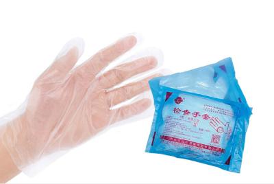 Cina Certificato non sterile eliminabile di iso del CE dei guanti dell'esame del PE in vendita