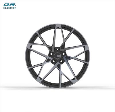 Cina L'OEM 1 pezzo che corre le ruote forgiate lucida gli orli a 17 pollici neri 5x108 in vendita