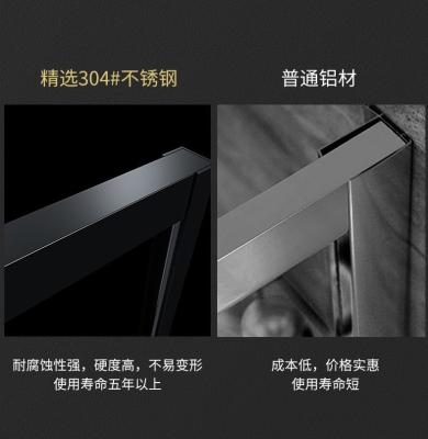 중국 배로 배로 배수성 샤워실 접이식 문과 롤러 슬라이딩 판매용