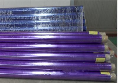 China película de estiramiento de la anchura de los 245cm que empaqueta el grueso 60KG de la película 0.05m m del PVC transparente en venta