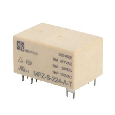 Cina Il PWB 30A 277VAC di Meishuo MPZ-S-224-A-T 24v non ha sigillato tipo relè del PWB in vendita