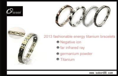 China Colorful Magnetic Titanium Bracelets for sale