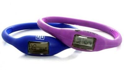 China Silicone Bracelet Watch, Comes in Various Colors for sale