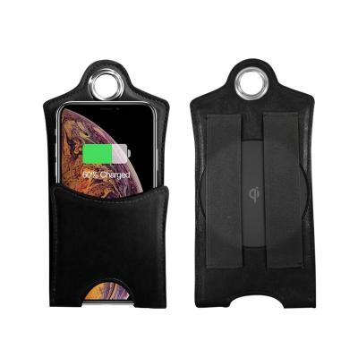 Cina tasca veloce del blocco alimentatore della tassa di 90g 10W 7.5W, caricatore senza fili universale di Qi (identificazione 9808 di Qi) in vendita