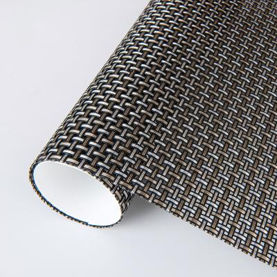 China UV / Water / Stain resistance PVC coated Textilene mesh fabric 4X4 woven en venta