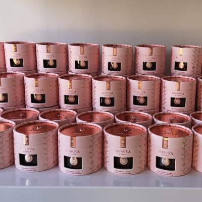 Cina Imballaggio di H170mm 100mm Dia Cosmetics Cosmetic Paper Tube in vendita