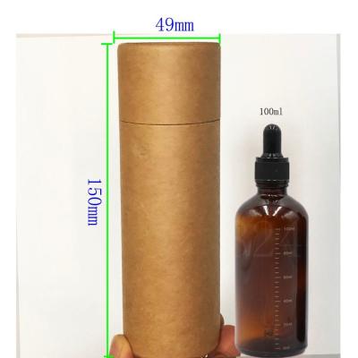 China Tubo de papel do círculo de H150mm 100ml que empacota para o perfume à venda
