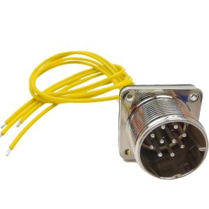 China VOLVO-TITAN-ABG paver Data distribution box Connector RM54426689 Socket 10 pins Plug For ABG 7820/6820 PAVER remote control for sale