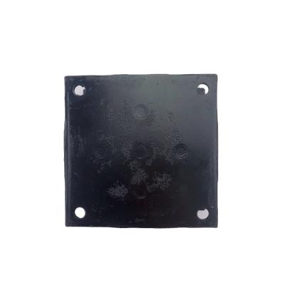 China Square Type rubber damping block for vibratory road roller for sale