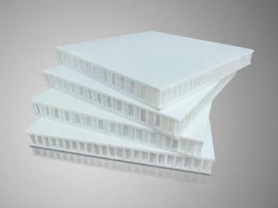 China Anti Water Honeycomb Cored Panel , PP Honeycomb Panel With FRP Fire Proof for sale