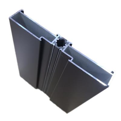 China o pó preto do perfil de alumínio da janela da espessura 6005 de 2.0mm revestiu de superfície à venda