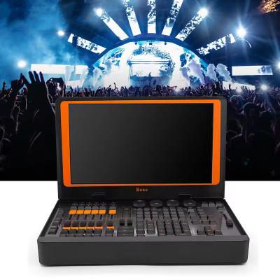 Cina Ma Notebook Console Light Controller Console DMX 512 Controller With Flight Case in vendita