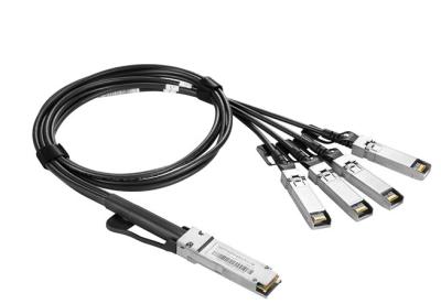 Cina Cavo di rame passivo Pluggable caldo di 40Gb/S Qsfp+, cavo di 4×10Gb/S SFP+ DAC in vendita