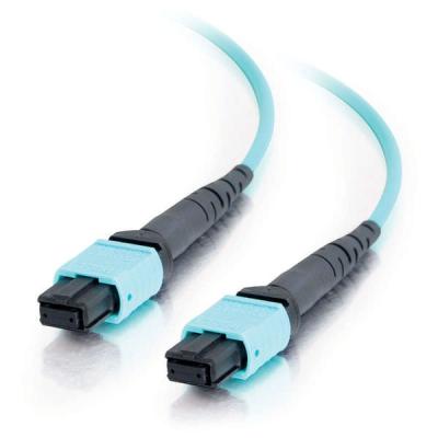 Cina Cavo a fibre ottiche su misura di lunghezza MPO per le installazioni RoHS della spina dorsale compiacente in vendita