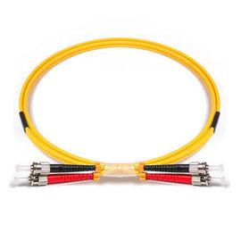 Cina Cavo a fibre ottiche semplice duplex di LC/SC/ST/FC, cavo a fibre ottiche arancio 1.5meter in vendita