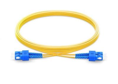 Cina Fibra di G652D - la toppa ottica conduce, cavo di toppa della fibra dello Sc dello Sc per le Telecomunicazioni/reti in vendita