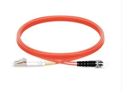 Cina cavo di toppa della fibra mista del PVC OM1 di 2.0mm, Lc al cavo RoHS della toppa della fibra della st compiacente in vendita