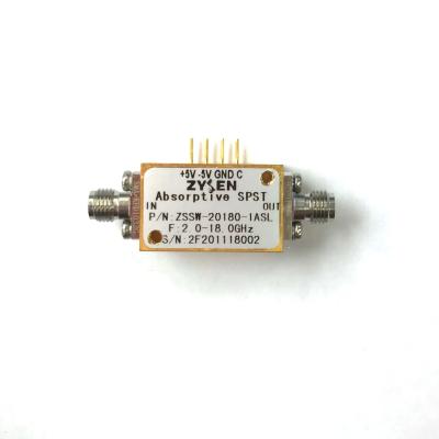 China 2 al alto conector hembra de Pin Diode Switch SMA del isolaiton de 18GHz 70dB en venta