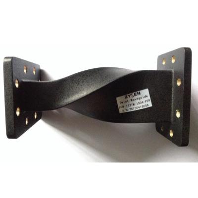 China medidor de ondas WR187 de 5.85GHz 150mm curvaturas de medidor de ondas de 90 graus à venda