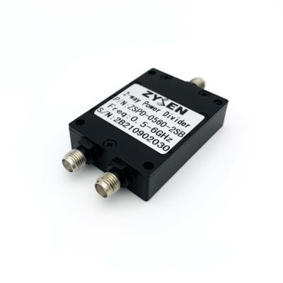 China 2 Way Microwave Power Divider 0.5GHz- 6GHz 30W for sale