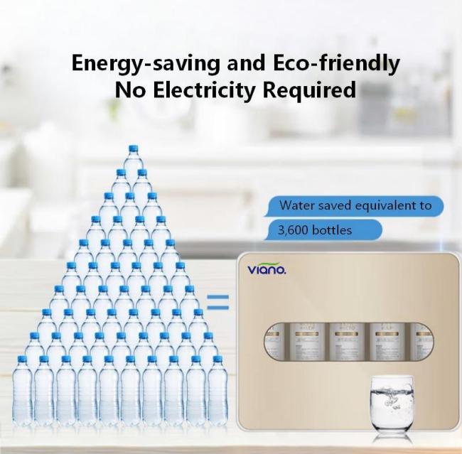Viano 600G RO Water System internal components