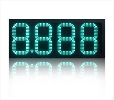 China El cartel de la gasolinera con pantalla de gas con tamaño de panel de 6-72 pulgadas y resolución de 150W en venta