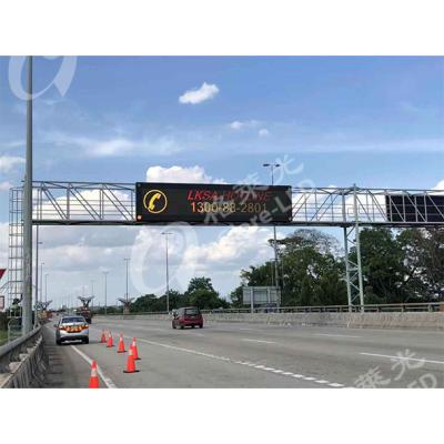 China Highway Traffic Display Screens 12 Jahre Rot-Grün LED-Panel Typ nach Original Eunnel zu verkaufen